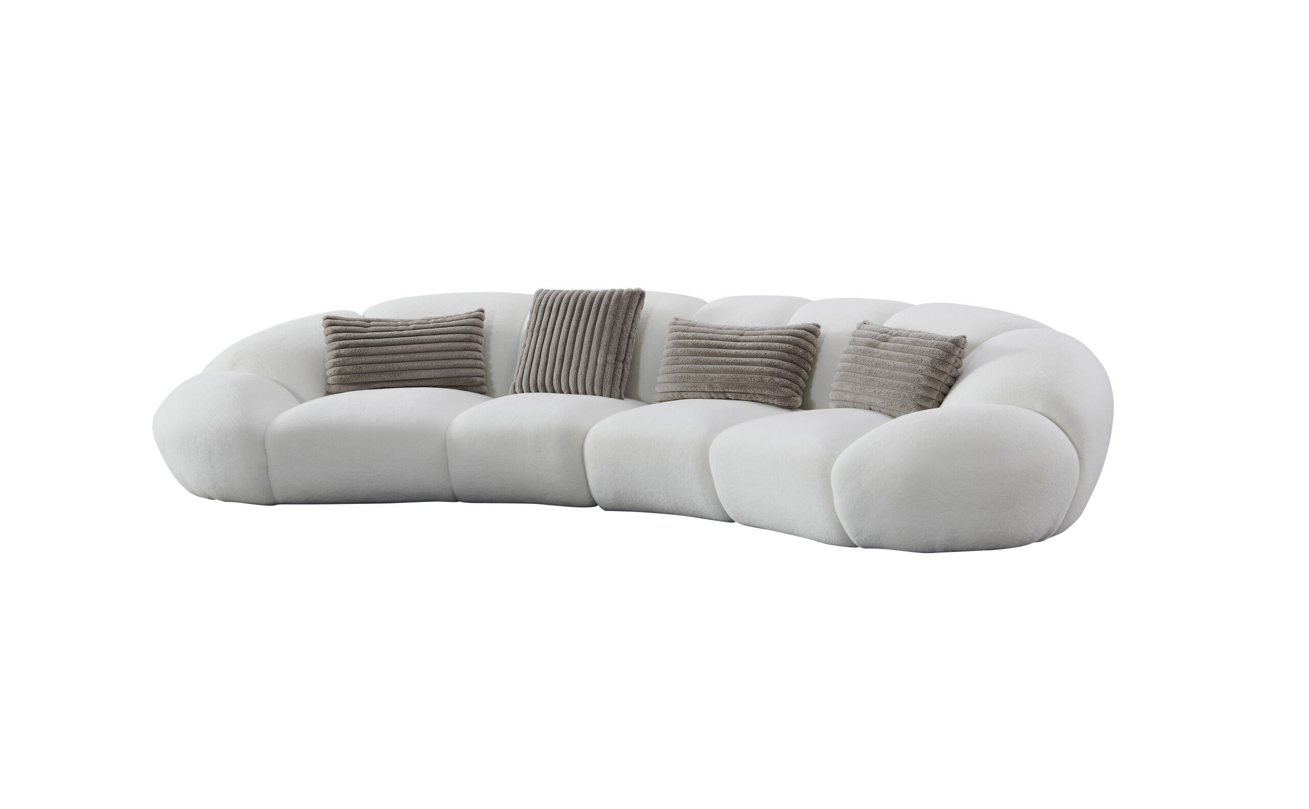 Orren Ellis C9-Cloud Nine Oversize Plush 141" Sectional | Wayfair